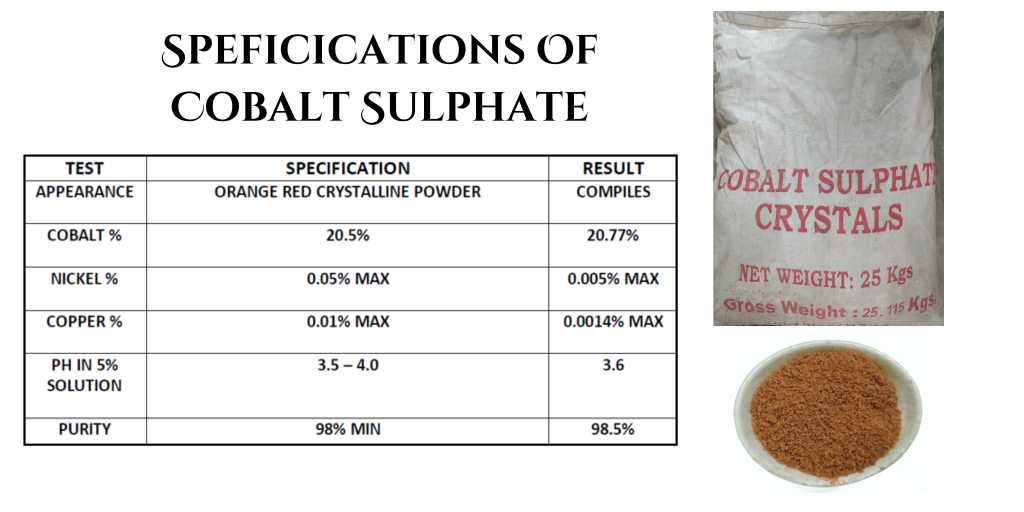 Cobalt Sulphate Powder 1150/- Per Kg - Trexco